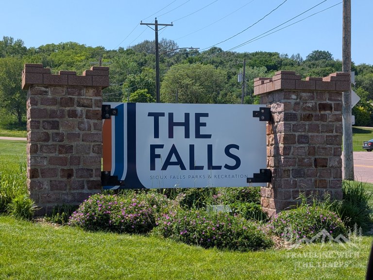 Falls Park, Sioux Falls, South Dakota – Traveling with the Trapps